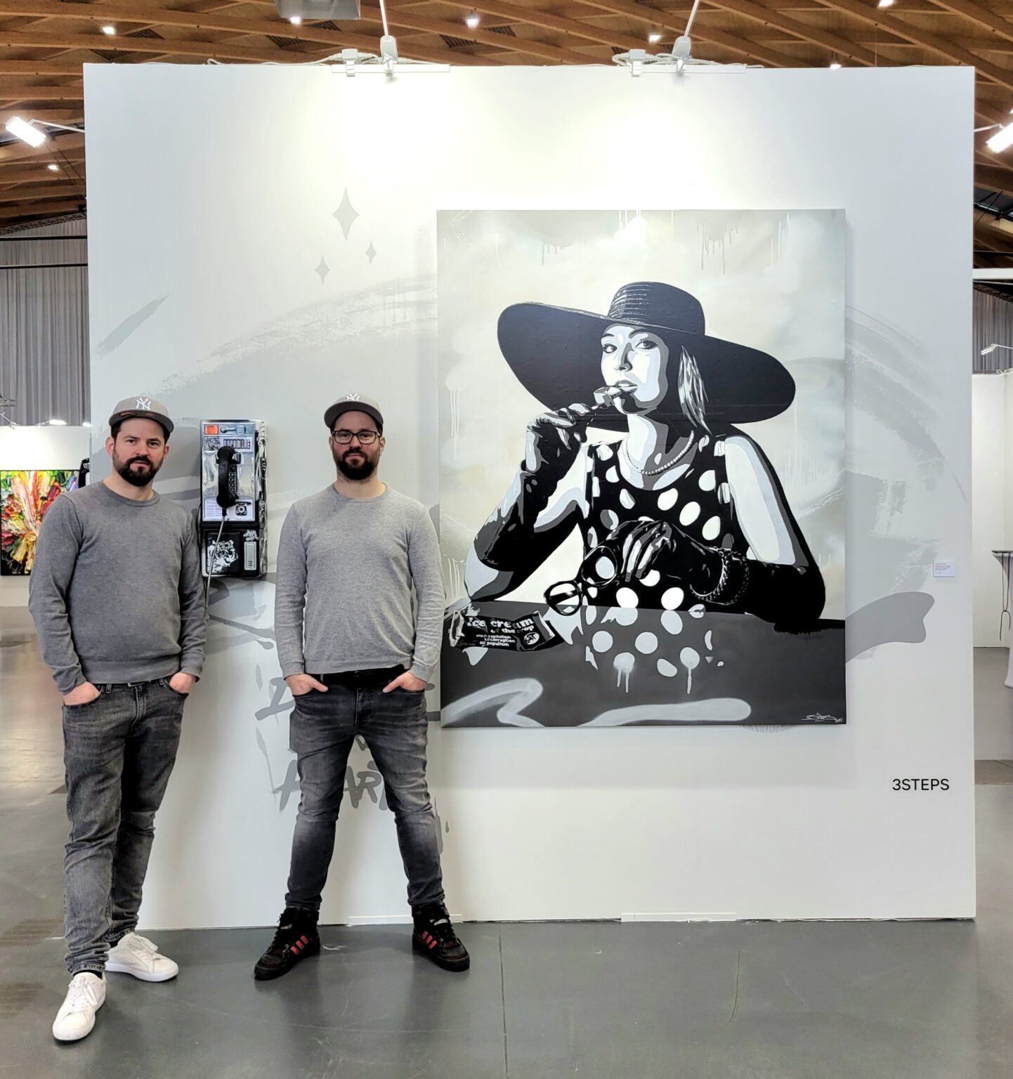 3Steps | Kai & Uwe Krieger | TRUE DOPAMINE one artist solo show @artKARLSRUHE 2024